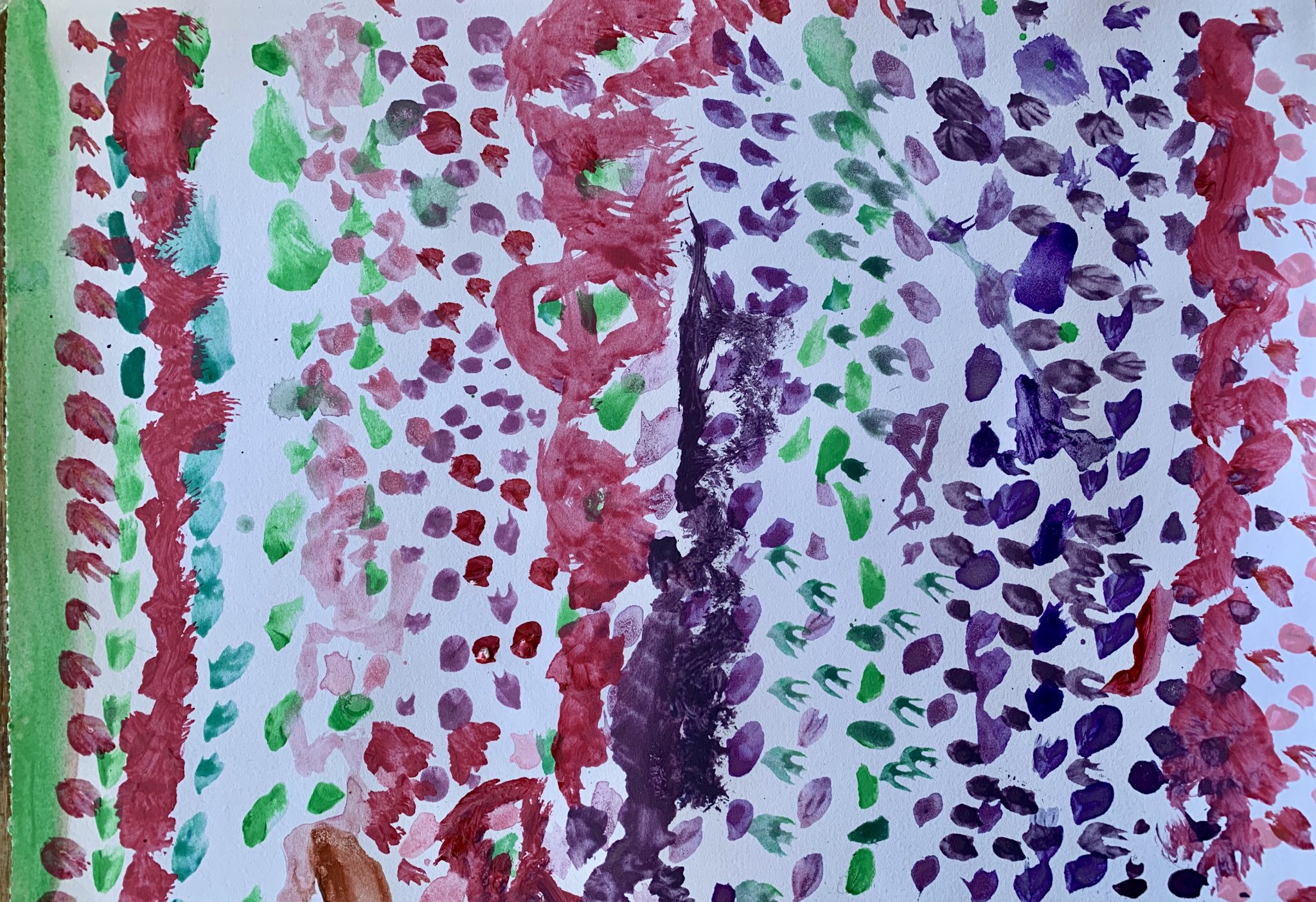 Mindful Art: Alma Thomas Inspired Paintings